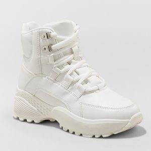 wild fable | Shoes | New Wild Fable White Corene Chunky Sneaker High ...